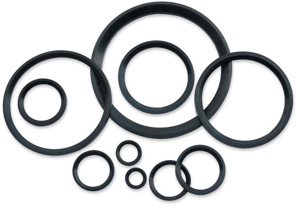 Corrosion Resistant Din 3869 Profile Rings Nbr O Rings For Chemical Pipelines 