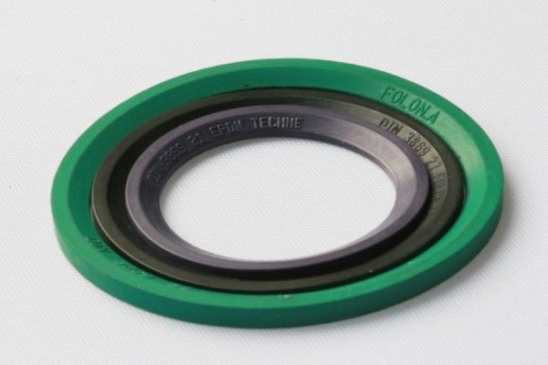 V80 Hardness DIN 3869 Profile Rings NBR FKM Pump Seal Ring Anti Corrosion