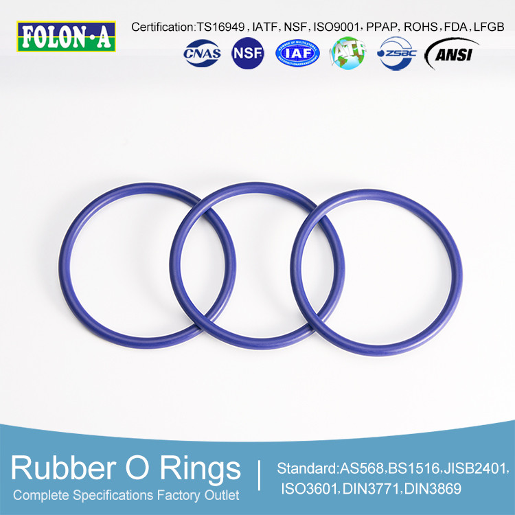 25 N/mm Tear Resistant EPDM O Rings Black Hole Oil Seal with Superior ...