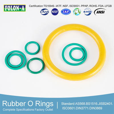 Round NBR O Rings 70-90 Shore A Good Wear / Chemical Resistance ...